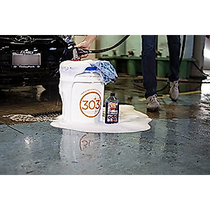 303 Products Car Wash with Wash Mitt Bubble Gum Scent, 18 fl. oz. (30577) , Blue