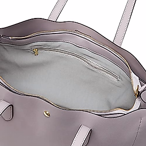 Legato Largo LH-P0003 Women's Tote Bag, Lightweight, A4, Large Capacity, Lavender