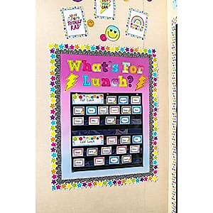 Teacher Created Resources Brights 4Ever Stars Die-Cut Border Trim, 35 Feet