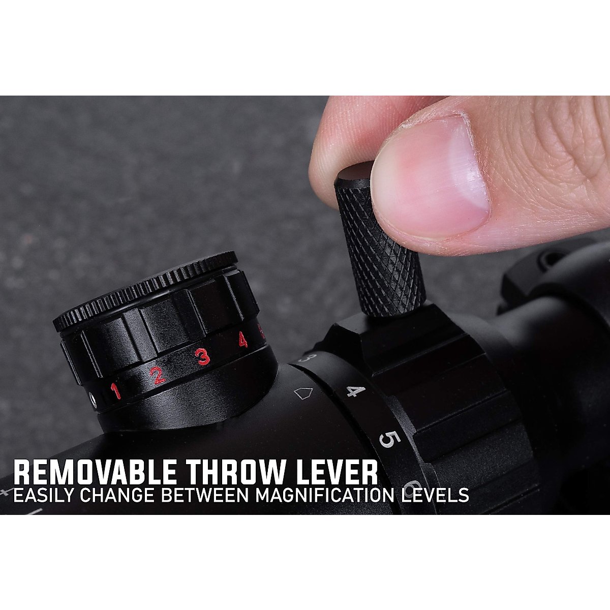 Monstrum 3-9x32 AO Rifle Scope with Illuminated Range Finder Reticle and Parallax Adjustment | Black