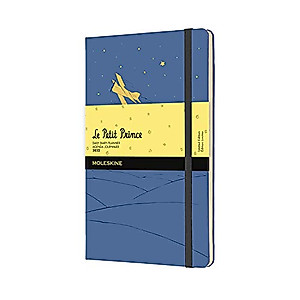 Moleskine Limited Edition Le Petit Prince 12 Month 2022 Daily Planner, Hard Cover, Large (5" x 8.25"), Landscape