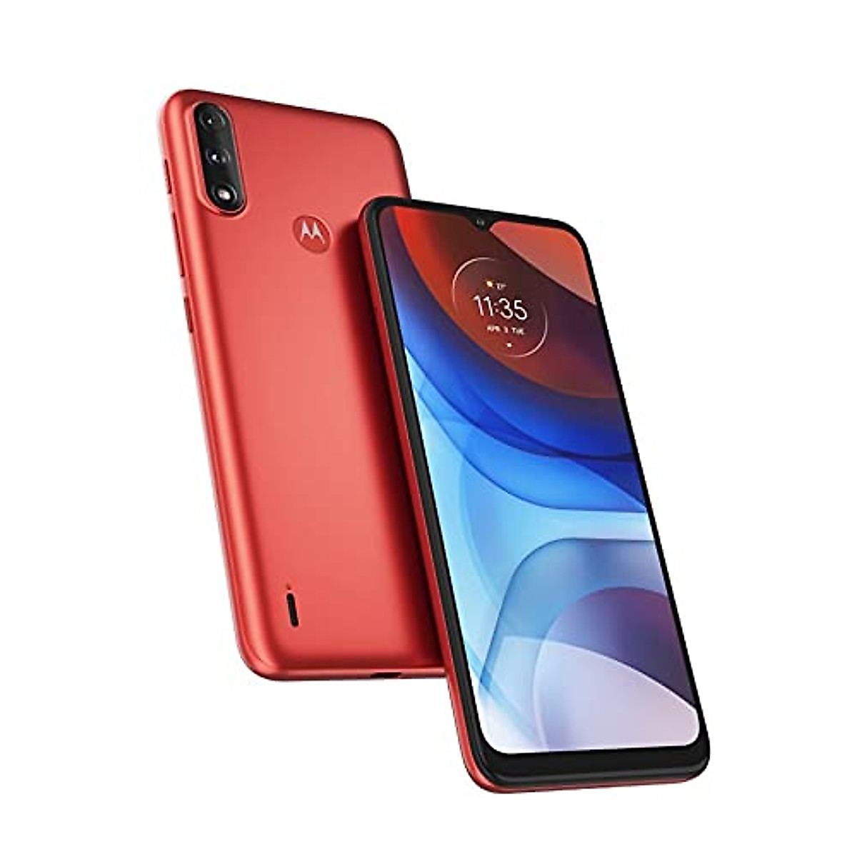 Motorola E7i Power | XT2097-12 | 32GB 2GB RAM | Factory Unlocked (GSM Only | Not Compatible with Verizon/Sprint) | International Model (Orange)