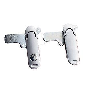 Electric Cabinet Panel Cam Lock Pull Type Pop Up Door Lock with Keys Hardware 1Pcs