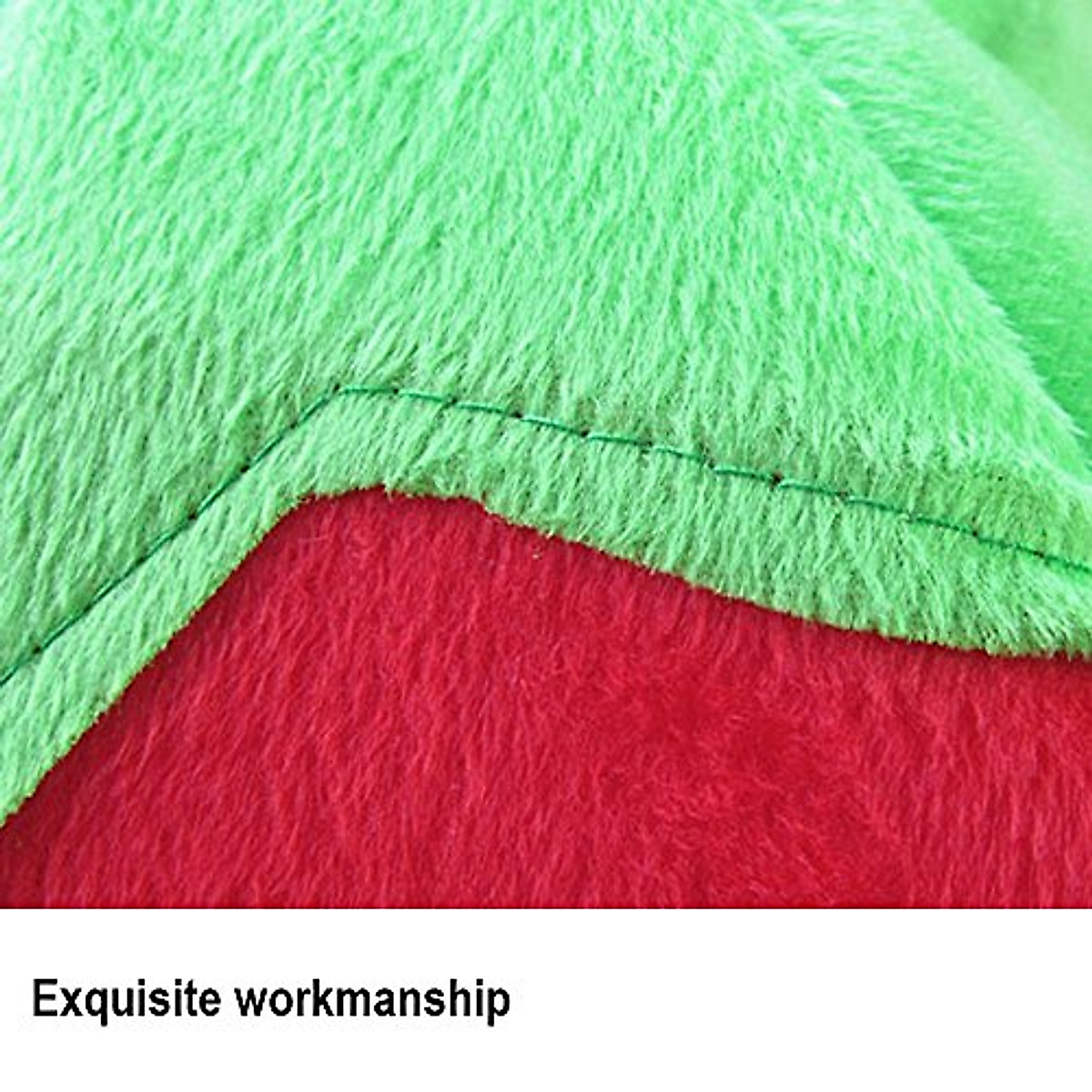 FLAdorepet Rabbit Guinea Pig Hamster House Bed Cute Small Animal Pet Winter Warm Squirrel Hedgehog Chinchilla House Cage Nest Hamster Accessories (9x9x10 Inch (Pack of 1), A-Red)