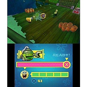 Spongebob Squarepants Plankton's Robotic Revenge for 3DS Nintendo