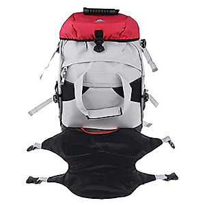 Tongina Roller Backpack, Ice Skating Shoes Boots Storage Carry, Multifunction Waterproof Backpack for Kids and Adults , B