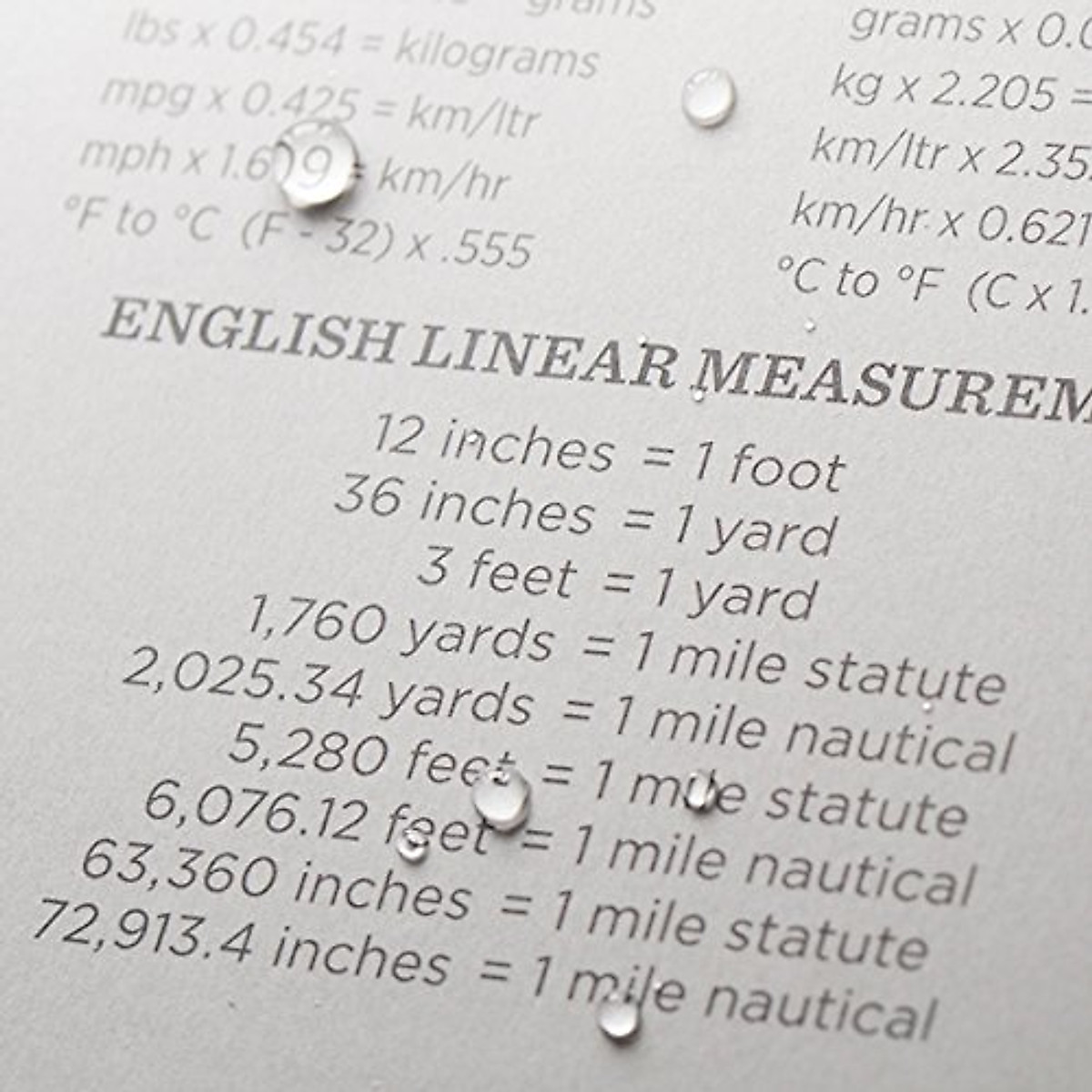 Rite In The Rain Weatherproof Legal Pad, 8.5" x 11", Gray Cover, Legal Pattern, 3 Pack (No. LP785X3), Grey