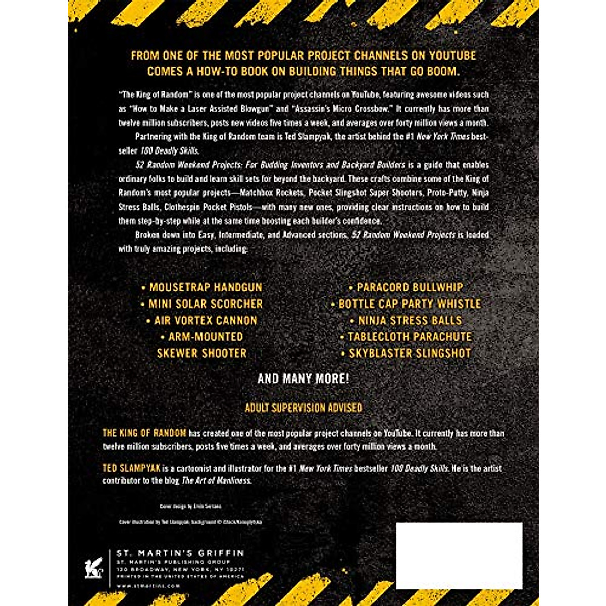 52 Random Weekend Projects: For Budding Inventors and Backyard Builders