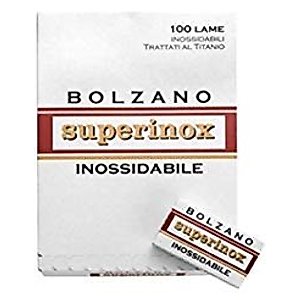 100 Bolzano Inossidabile Double Edge Safety Razor Blades