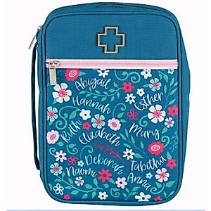 White Dove Designs Bible Cover-Women of The Bible-X Large-Teal