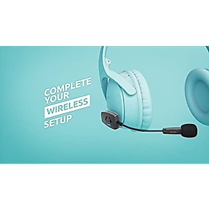 Antlion Audio ModMic Wireless Attachable Boom Microphone for Headphones - Compatible with PC, Mac, Linux, PS4, Any USB A Type