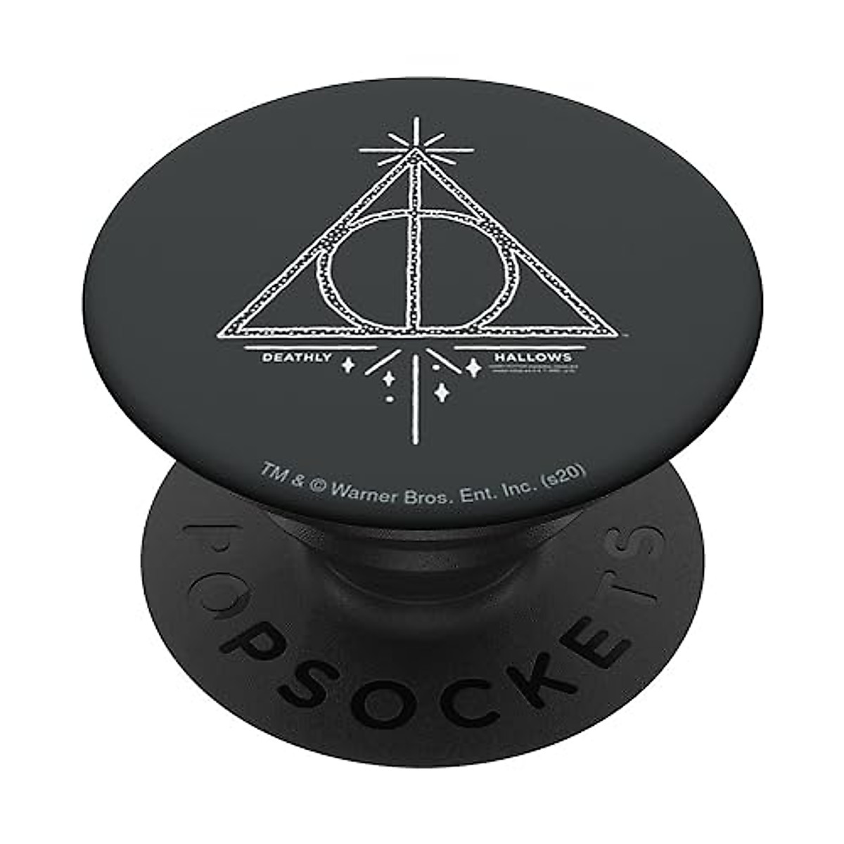Harry Potter Deathly Hallows Line Art PopSockets Standard PopGrip