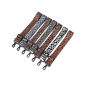 Purse Strap Replacement Crossbody Bag Women Wide Adjustable Leopard Handbag Straps