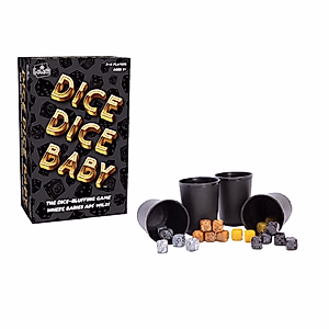 Goliath Dice Dice Baby Game - Dice Bluffing Game Where Babies are Wild - Ages 8 and Up, 2-4 Players