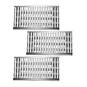 Grill Replacement Parts, Stainless Steel Heat Plate Shield Deflector, DCS Radiant Tray Ceramic Rod Complete Burner Cover for Select BGB48-BQAR、BGA48-BQRN、DCS36E-BQARN、BG27-BQL、BGB36-BQAR、DCS48DS-BQRN