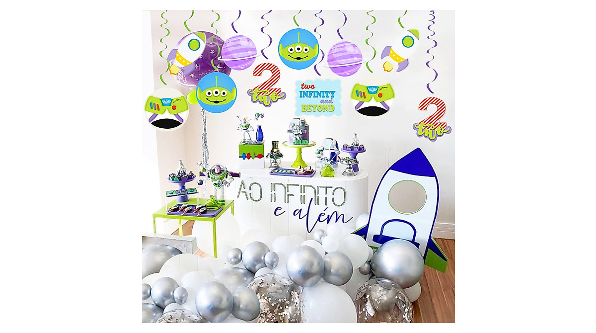 HPWF Toy Story 2nd Birthday Decorations - 20pcs