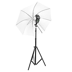 2Pack Updated Flash Bracket Flash Stand Light Stand Bracket Mount with Umbrella Holder Mount Swivel for Camera DSLR Nikon Canon Pentax Olympus and Other DSLR Flashes Speedlite Studio Light LED Light