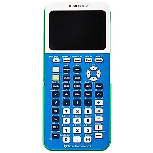 Texas Instruments TI-84 Plus CE Color Graphing Calculator, Trifecta