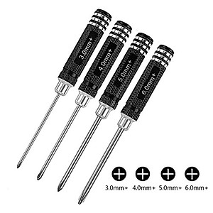 Rc Tool Kit Hex Screw Driver Repair Set for RC Car Boat Multirotors Electrical Equipment Models