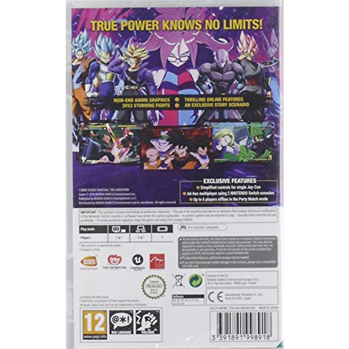 Dragon Ball FighterZ Nintendo Switch