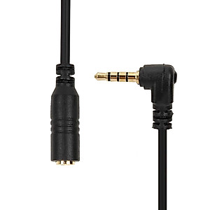 TRS to TRRS Converter Adapter Cable, TRS to TRRS Adapter, Male Female 3.5mm Earphone Headphone Microphone Converter Adapter Cable Line for Smartphone