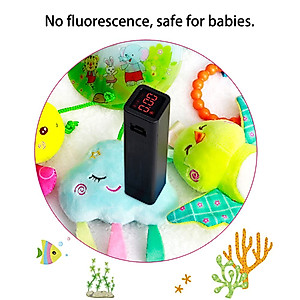 D-KINGCHY Baby Car Seat Toys, Clip on Stroller Toy, Soft Crib Toy, Hanging Plush Rattle Toys for Newborn Infant 0-3 Years Old (Sky Series)