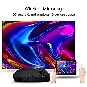 ASUS ProArt A1 LED Professional Projector - Full HD, 3000 Lumens, ∆E < 2, 98% sRGB and Rec. 709, World’s First Calman Verified Projector, 2D Keystone Correction, 1.2X Zoom Ratio, Wireless mirroring