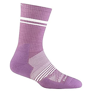 Darn Tough Vermont Element Crew Lightweight Merino with Cushion Violet SM (US 4.5-7)