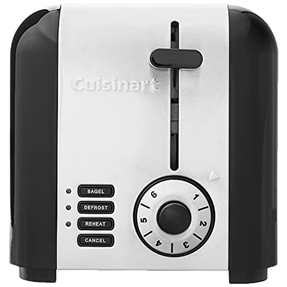 Cuisinart CPT-320P1 2-Slice Brushed Stainless Hybrid Toaster, Stainless Steel