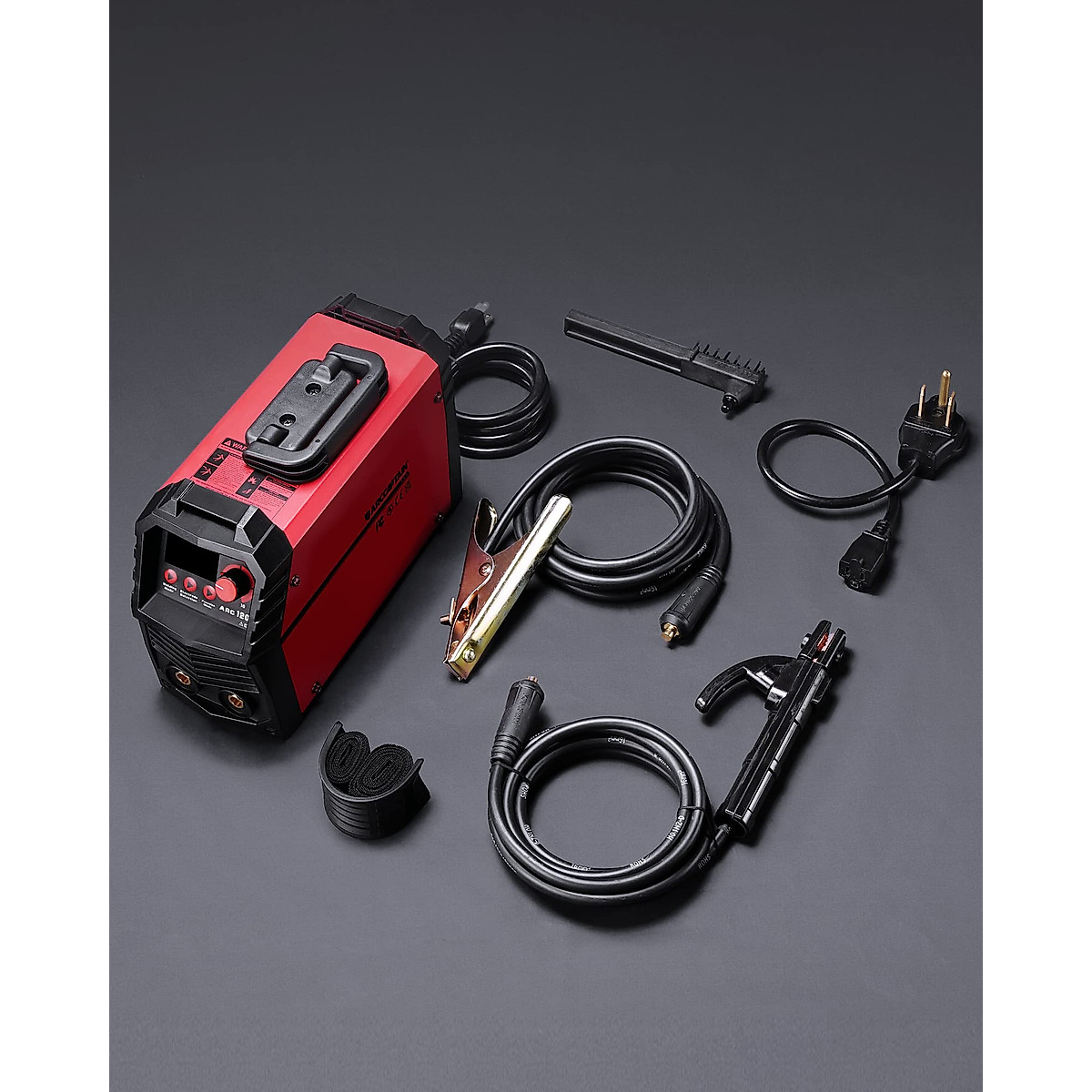 ARCCAPTAIN Stick Welder, [Large LED Display] 200A ARC/Lift TIG Welding Machine with Synergic Control, IGBT Inverter 110V/220V Portable MMA Welder Machine with Hot Start, Arc force and Anti-Stick