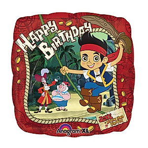 Jake & The Neverland Pirates Birthday Party Balloons Decorations Supplies