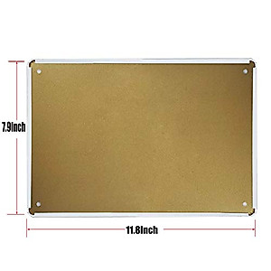 FSTIKO Life is Better on The River Vintage Tin Bar Sign Farmhouse Wall Home Decor Garden Decorative Plaque for Living Room, Bedroom or Bathroom 8X12Inch