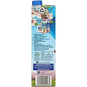 Almond Breeze Dairy Free Almondmilk, Unsweetened Chocolate, 32-Ounce Boxes (Pack of 12)