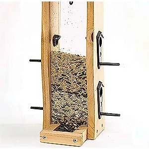 Shafer Songbird Supreme Wild Bird Seed Blend of Black Oil Sunflower, Sunflower Kernels, Safflower Seed, Peanut Kernels, Raisins, Cranberries, and Millet (8)