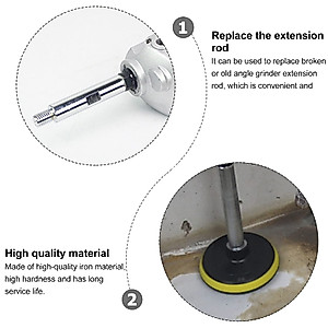 Thread Angle Grinder Extension Polishing Machine Extension Rod Useful Angle Grinder Adapter Rod Accessory