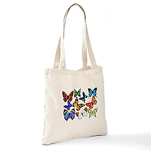 CafePress Butterflies Tote Bag Canvas Tote Shopping Bag