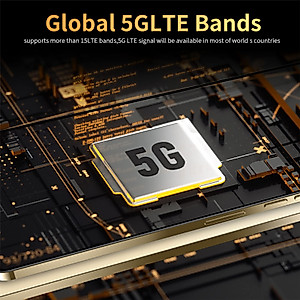 Smartphone for Android11, 6.1in 4GB 64GB MT6889 Ten Core CPU Cell Phone, 2G 5G Dual WiFi, GPS Navigation, 5.0, 8MP+16MP Dual Camera, Dual SIM Cards