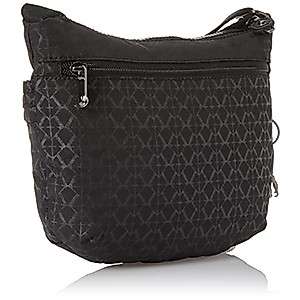Kipling Women’s Arto Small Crossbody, Lightweight Everyday Purse, Casual Nylon Shoulder Bag, Signature Emb