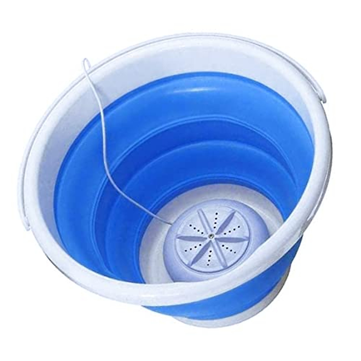 AEIOFU Portable Mini Foldable Washing Machine USB Powered Lightweight Washer for Home Travel Apartment Portable Compact Washing Machine Foldable Mini Washer Mini USB Washer