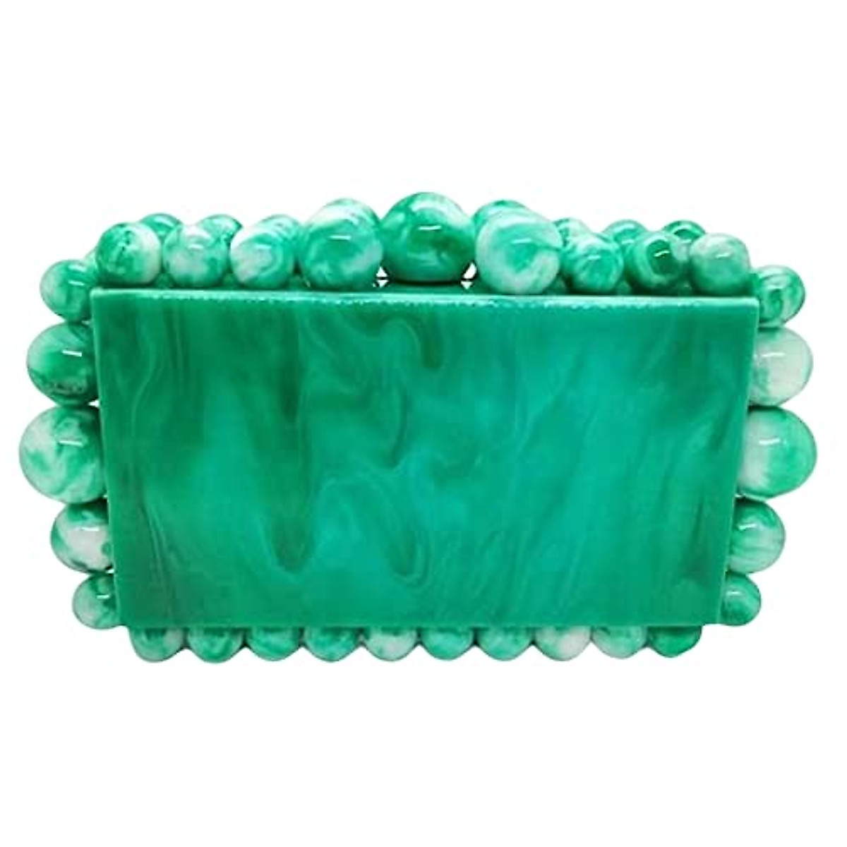 Solyinne Womens Clutch Purse Evening Bag Envelope Acrylic Evening Clutch Bridal Wedding Party Club Purses Handbags