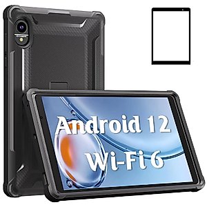 Android 12 Tablet with Case and Film 8 Inch WiFi6 Tablets, 2GB RAM 32GB ROM 512GB Expand, Quad-Core Processor Tablet PC, 1280x800 IPS Touch Screen, Dual Camera, Google GMS Certified Tableta