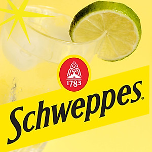 Schweppes Lemon Lime Sparkling Seltzer Water - 24, 12oz cans - Refreshing and Crisp Lemon Lime Flavor - Perfect Alone or Mixed - 24 Pack