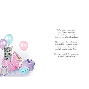 Regal Publishing Birthday Card Granddaughter - 9 x 6 inches -, C80442