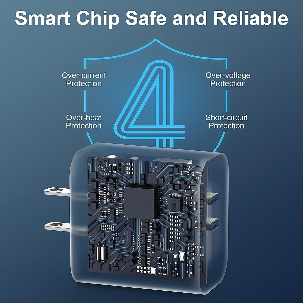 USB C Charger for iPhone 15 Pro Max Charger Fast Charging, 20W USB C Charger Block with 10FT Long USB C to C Fast Charging Cord Cable Compatible for iPhone 15 Pro Max/15 Pro/15 Plus,Samsung Galaxy