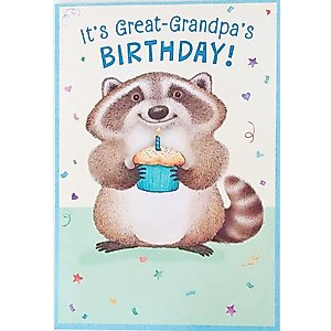 Greeting Card Happy Birthday Great-Grandpa