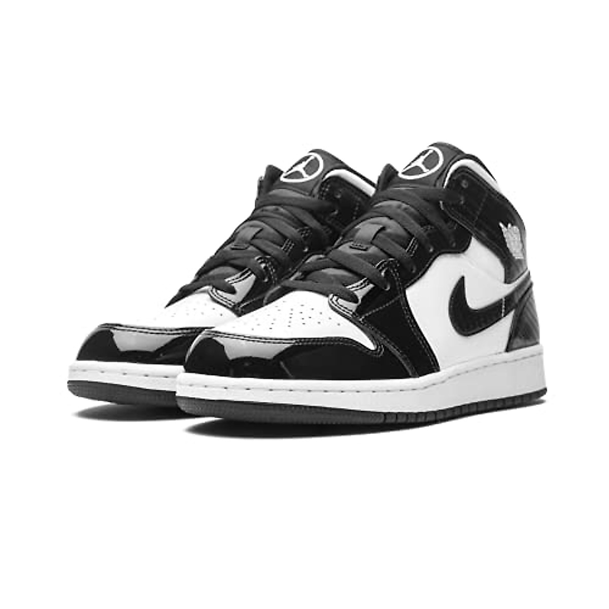 Jordan Youth Air 1 Mid SE GS DD2192 001 All-Star Weekend 2021 - Size 4.5Y Black/White