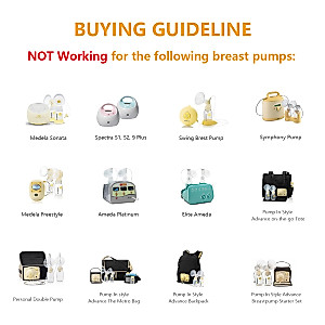 Wamlet 9V USB Adapter Charger for Purely Yours Ultra, Purely Yours w/Backpack, Purely Yours w/Carry All, Purely Yours UNA Single Electric, Purely Yours -I7070P Doulbe Electric Breast Pumps