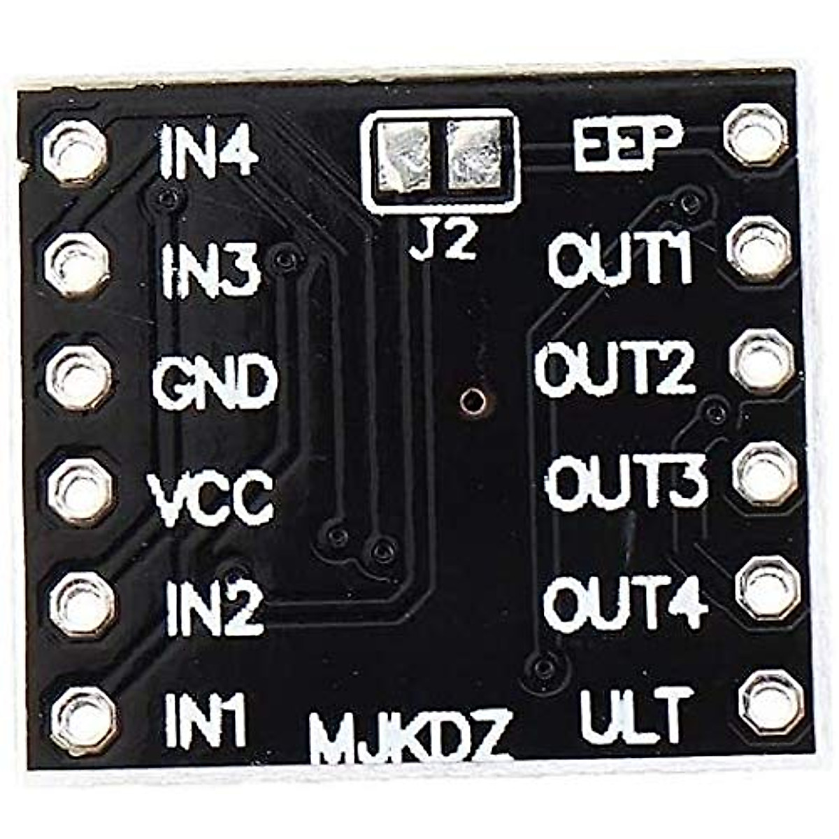 ZYM119 2PCS - DC Motor Driver Board 2 Way DRV8833 Motor Drive Module DC 3-10V Computer Circuit Board