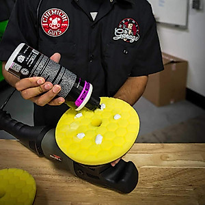 Chemical Guys BUFX701 Hex-Logic Quantum Best of the Best Buffing and Polishing Pad Kit, 16 fl. oz (8 Items) (6.5 Inch Fits 6 Inch Backing Plate)