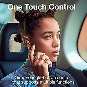 Bowers & Wilkins Pi7 In-Ear True Wireless Headphones (2021 Model), 6 Built-In Mics, Bluetooth 5.0 Qualcomm aptX & Dual Hybrid Drivers, Adaptive Noise Cancellation, Smart Wireless Charging, White